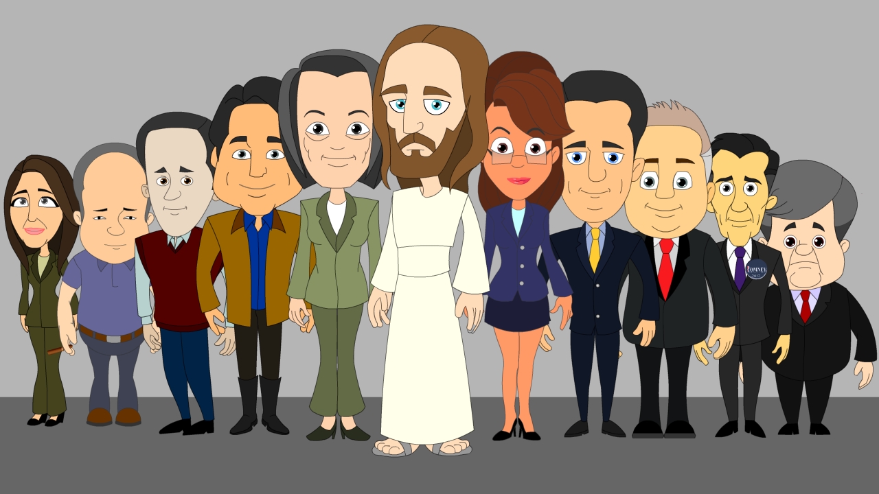 Blessed Are . . . | tea party jesus